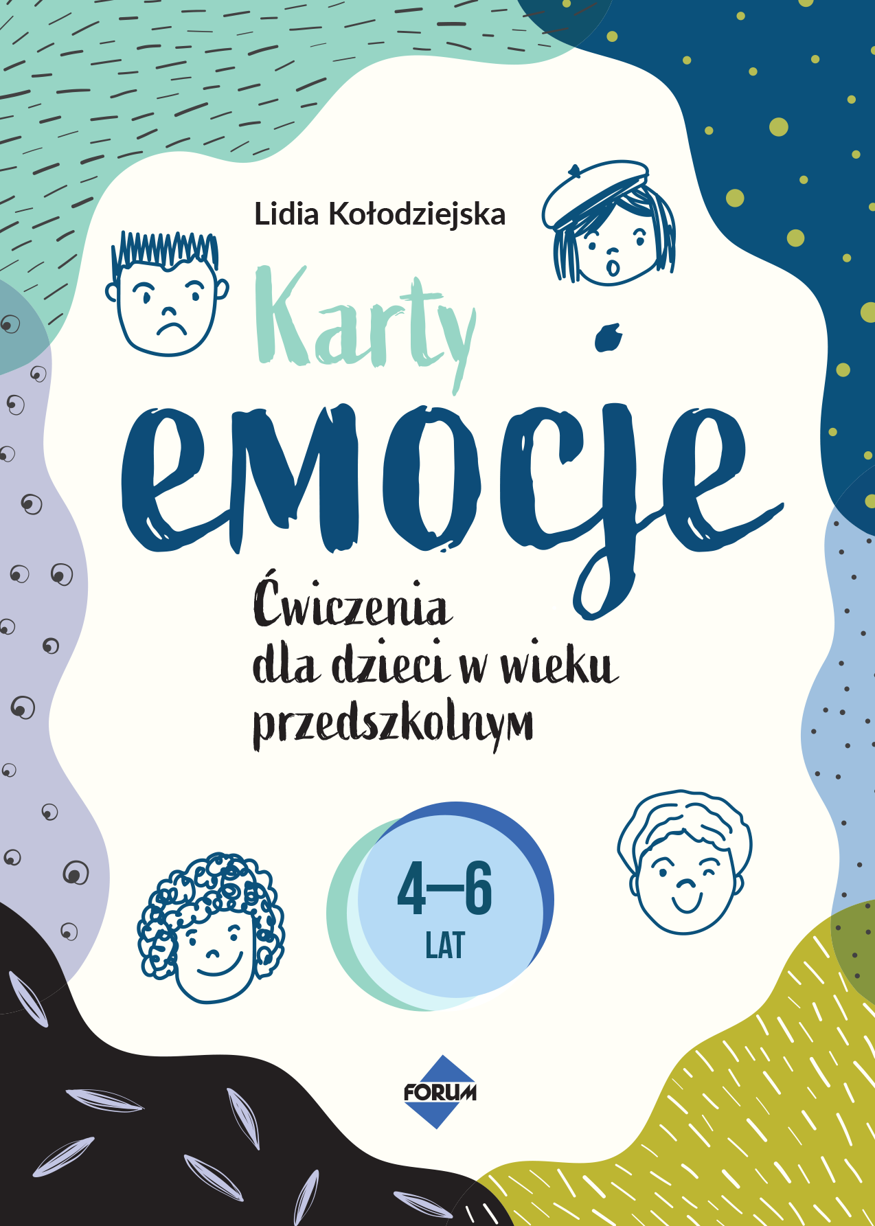Karty emocje 4-6 lat - Wydawnictwo charaktery